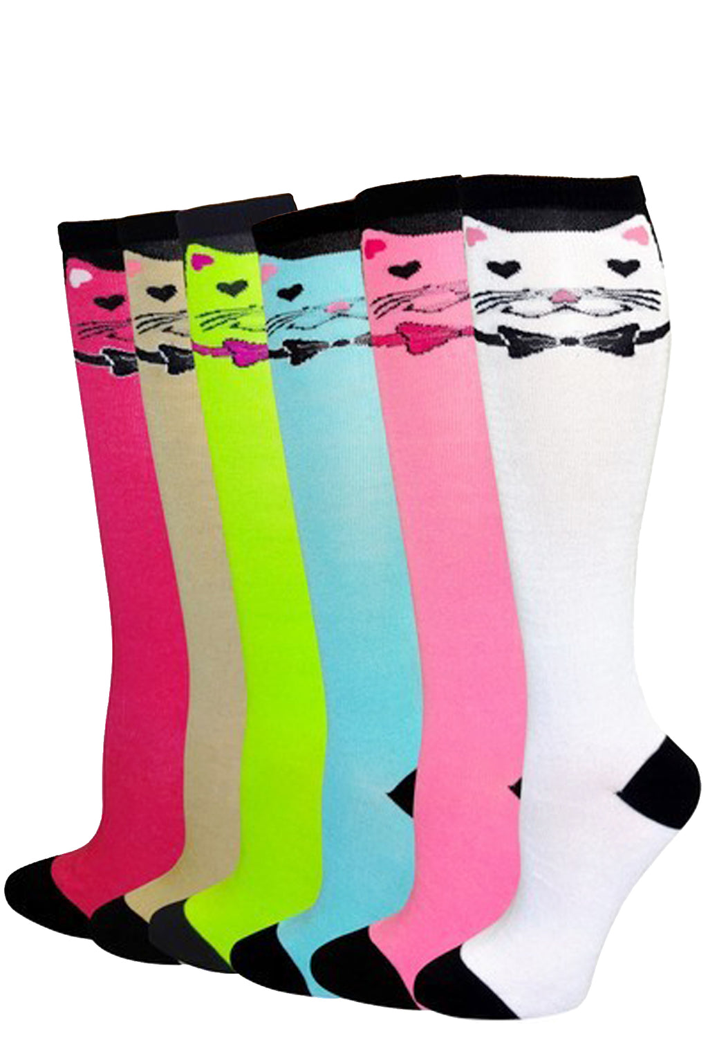 Novelty cat knee high socks – Jessica Louise